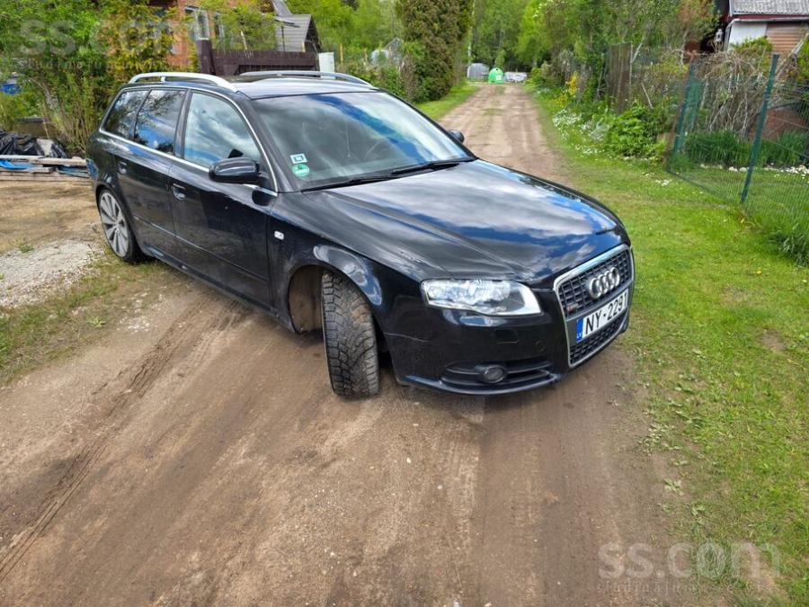 Melns Audi A4 2006 Rīga, ar dzinēja tilpumu 2.00 L un nobraukumu 222 tūkst. km par 3850 €, foto 1 vietnē AUTOMOTO.COM.LV