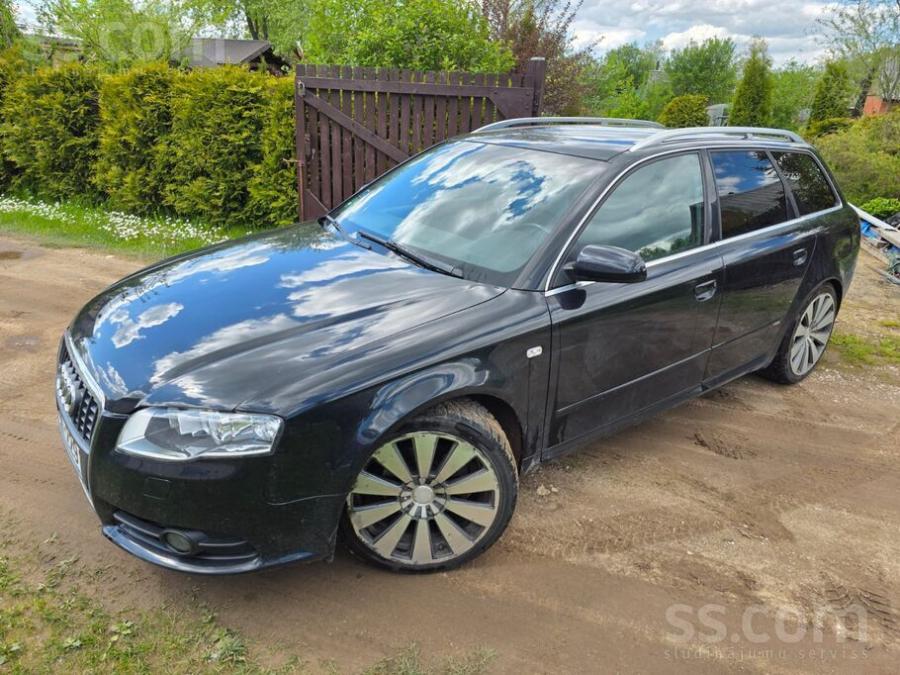Melns Audi A4 2006 Rīga, ar dzinēja tilpumu 2.00 L un nobraukumu 222 tūkst. km par 3850 €, foto 2 vietnē AUTOMOTO.COM.LV