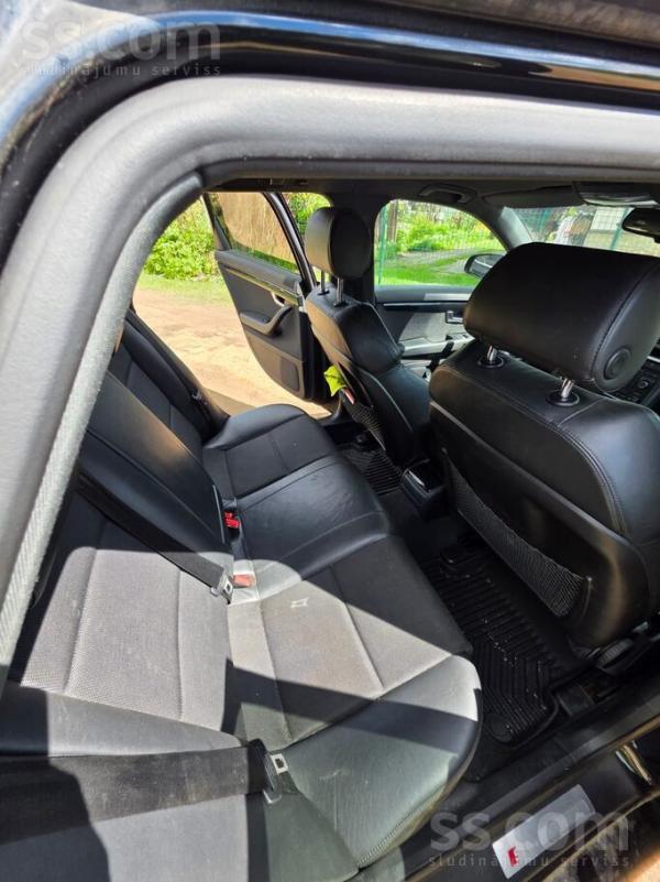 Melns Audi A4 2006 Rīga, ar dzinēja tilpumu 2.00 L un nobraukumu 222 tūkst. km par 3850 €, foto 7 vietnē AUTOMOTO.COM.LV