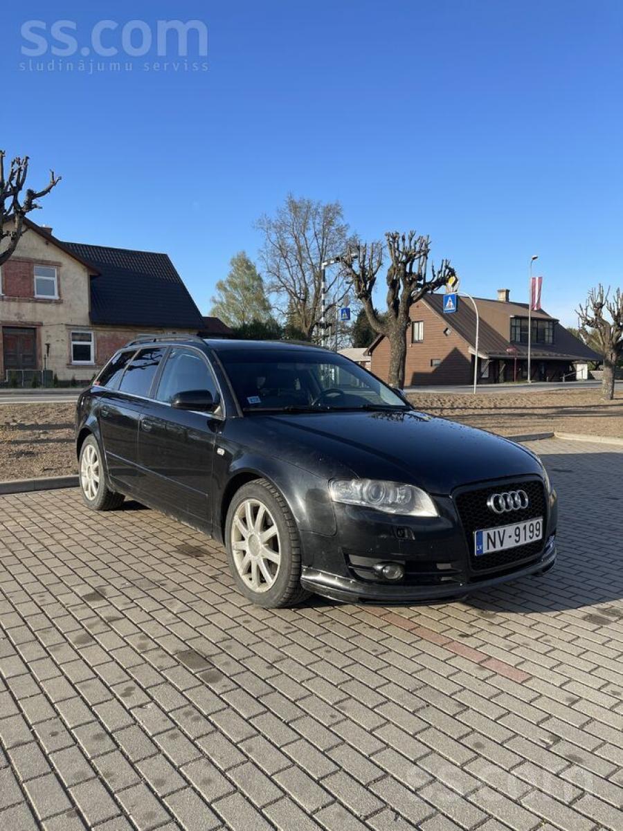 Melns Audi A4 2006 Aizkraukle, ar dzinēja tilpumu 3.00 L un nobraukumu 310 tūkst. km par 1950 €, foto 2 vietnē AUTOMOTO.COM.LV