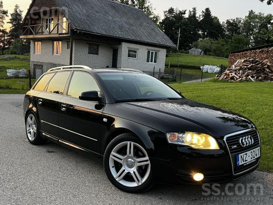 Melns Audi A4 2006 Valmiera, ar dzinēja tilpumu 2.00 L un nobraukumu 360 tūkst. km par 3850 €, foto 1 vietnē AUTOMOTO.COM.LV