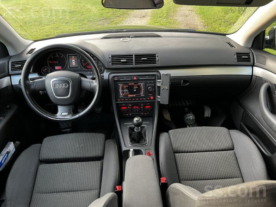 Melns Audi A4 2006 Valmiera, ar dzinēja tilpumu 2.00 L un nobraukumu 360 tūkst. km par 3850 €, foto 15 vietnē AUTOMOTO.COM.LV