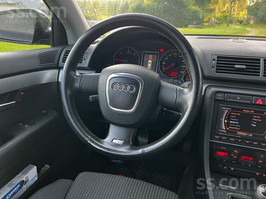 Melns Audi A4 2006 Valmiera, ar dzinēja tilpumu 2.00 L un nobraukumu 360 tūkst. km par 3850 €, foto 16 vietnē AUTOMOTO.COM.LV