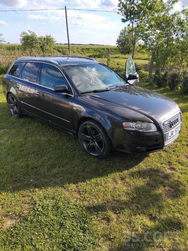Melns Audi A4 2006 Saldus, ar dzinēja tilpumu 1.90 L un nobraukumu 506 tūkst. km par 1700 €, foto 1 vietnē AUTOMOTO.COM.LV