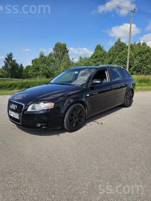 Black Audi A4 2006 in Rezekne, with an engine capacity of 2.00 L and mileage of 284 thousand km for 4250 €, photo 1 on AUTOMOTO.COM.LV