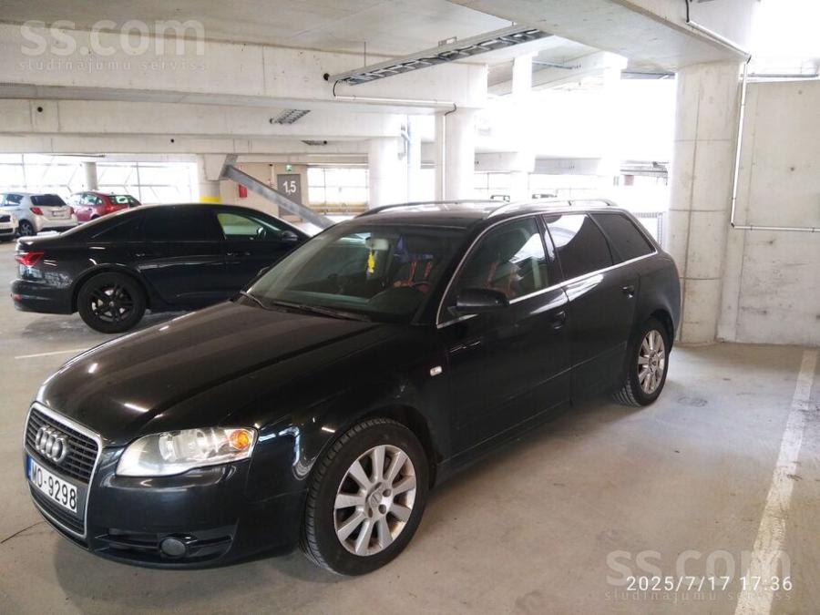 Black Audi A4 2006 in Rezekne, with an engine capacity of 2.70 L and mileage of 323 thousand km for 3000 €, photo 4 on AUTOMOTO.COM.LV