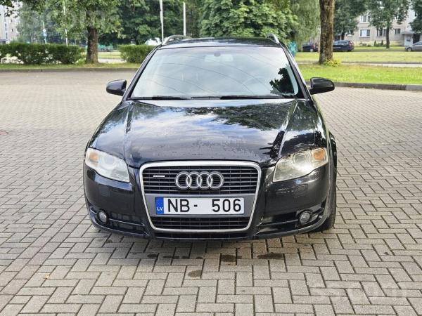Black Audi A4 2006 in Riga, with an engine capacity of 2.00 L and mileage of 338 thousand km for 1860 €, photo 2 on AUTOMOTO.COM.LV