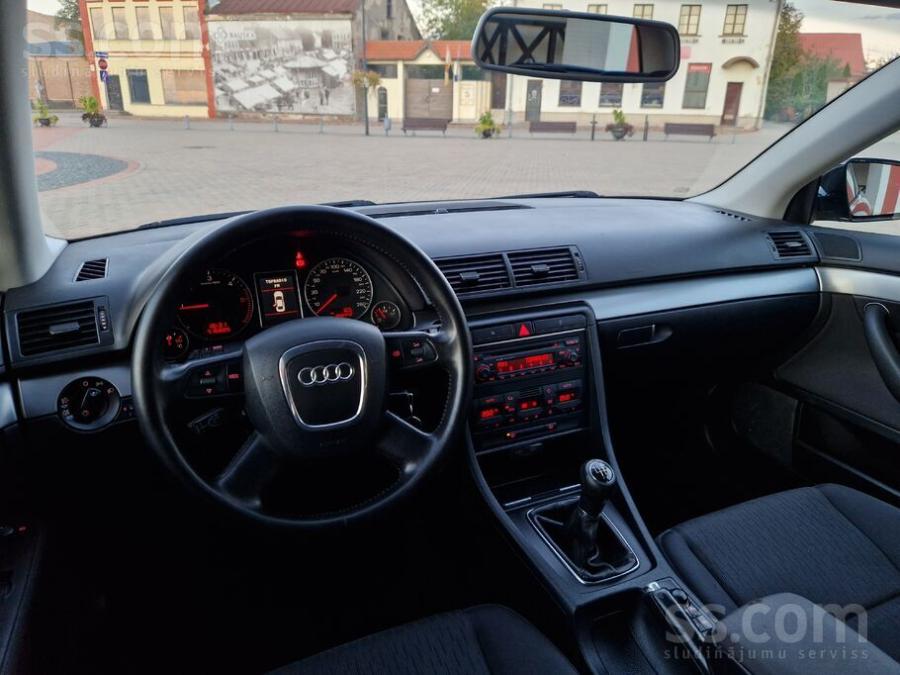Черный Ауди А4 2006 в Бауска, объемом двигателя 2.00 л и пробегом 396 тыс. км за 3350 €, фото 11 на AUTOMOTO.COM.LV