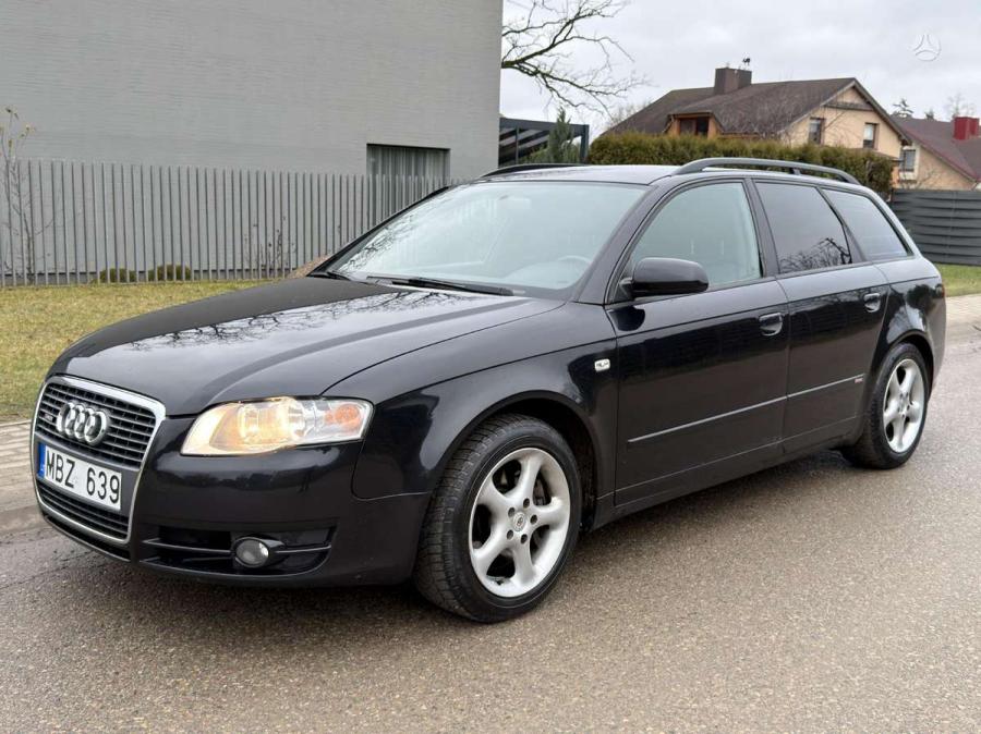 Melns Audi A4 2006 Viļņa, ar dzinēja tilpumu 2.00 L un nobraukumu 334 tūkst. km par 2450 €, foto 1 vietnē AUTOMOTO.COM.LV