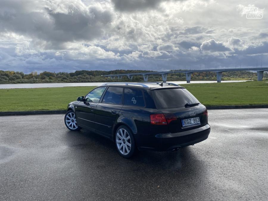 Melns Audi A4 2006 Jurbarkas, ar dzinēja tilpumu 2.00 L un nobraukumu 230 tūkst. km par 3400 €, foto 4 vietnē AUTOMOTO.COM.LV