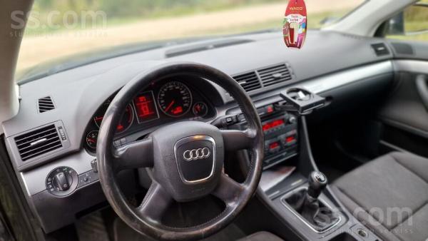Melns Audi A4 2006 Rīga, ar dzinēja tilpumu 2.00 L un nobraukumu 333 tūkst. km par 3650 €, foto 8 vietnē AUTOMOTO.COM.LV