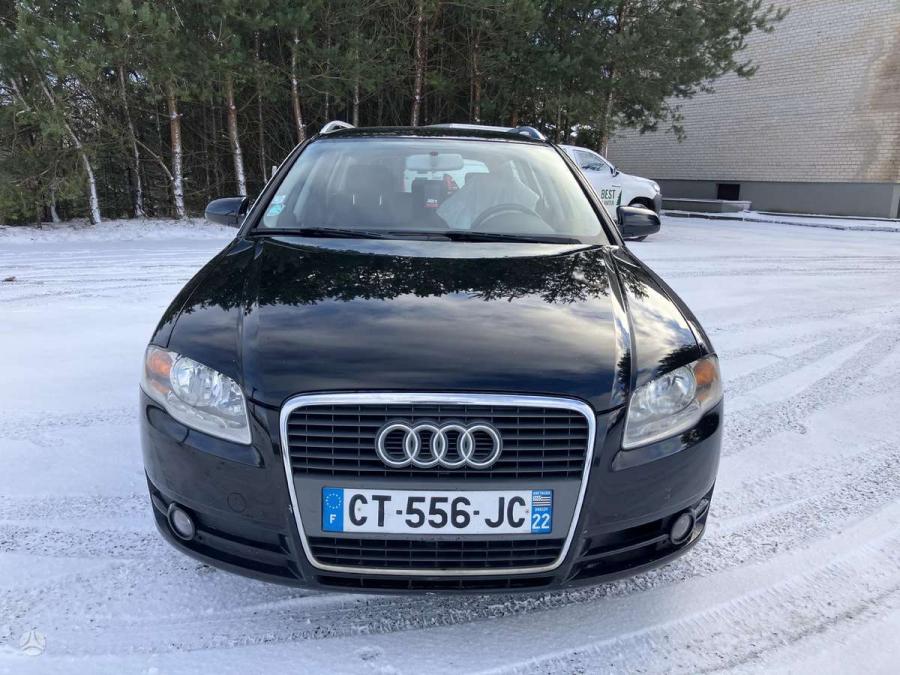 Black Audi A4 2006 in Taurage, with an engine capacity of 1.78 L and mileage of 262 thousand km for 2300 €, photo 2 on AUTOMOTO.COM.LV