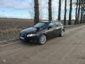 Black Audi A4 2006 in Kaunas, with an engine capacity of 1.90 L and mileage of 437 thousand km for 1450 €, photo  on AUTOMOTO.COM.LV