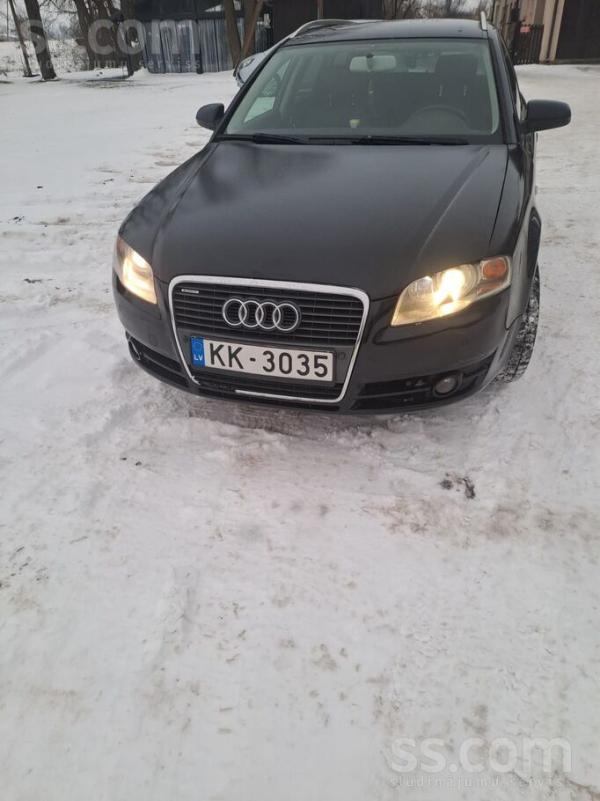 Melns Audi A4 2006 Dobele, ar dzinēja tilpumu 3.00 L un nobraukumu 359 tūkst. km par 2750 €, foto 2 vietnē AUTOMOTO.COM.LV