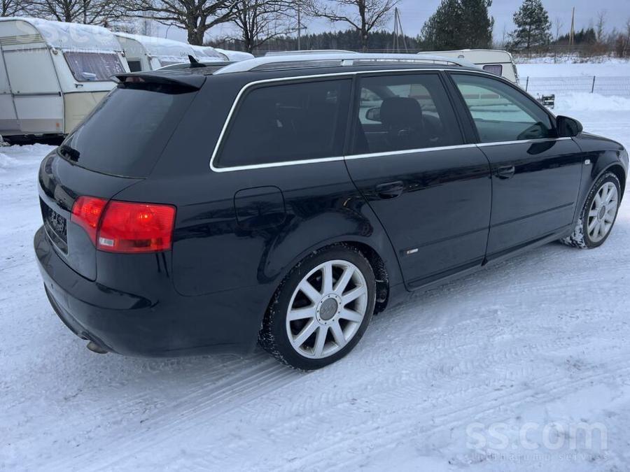 Melns Audi A4 2006 Valmiera, ar dzinēja tilpumu 3.00 L un nobraukumu 0 tūkst. km par 2950 €, foto 1 vietnē AUTOMOTO.COM.LV
