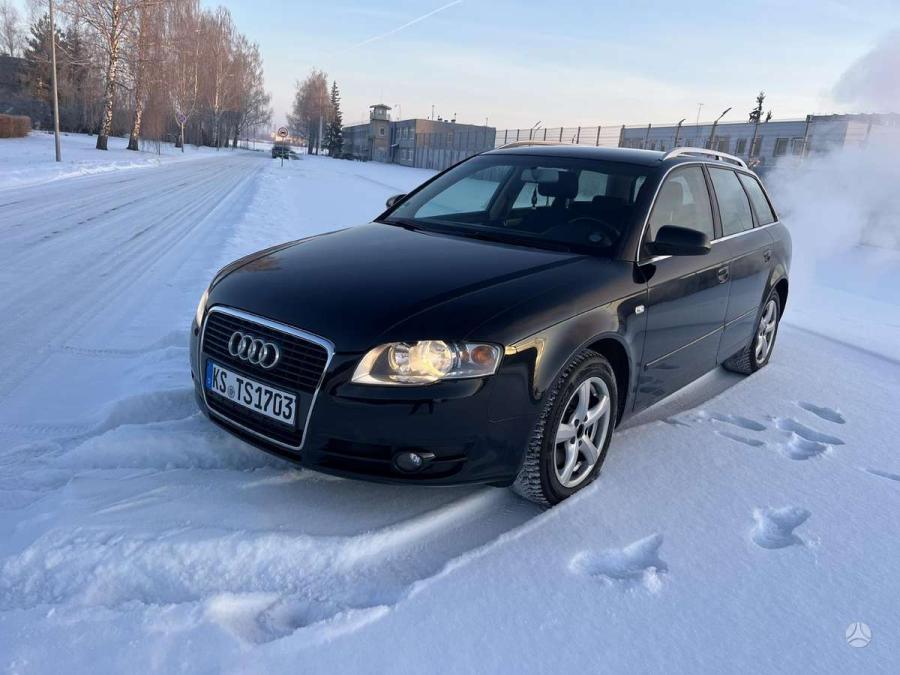 Melns Audi A4 2006 Vilkaviškis, ar dzinēja tilpumu 1.97 L un nobraukumu 329 tūkst. km par 3150 €, foto 1 vietnē AUTOMOTO.COM.LV