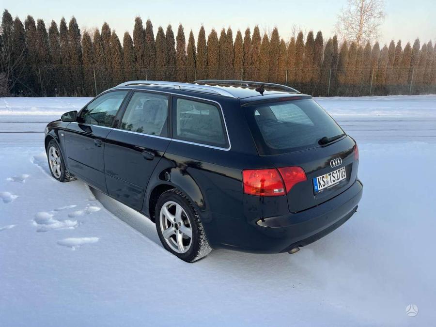 Black Audi A4 2006 in Vilkaviskis, with an engine capacity of 1.97 L and mileage of 329 thousand km for 3150 €, photo 5 on AUTOMOTO.COM.LV