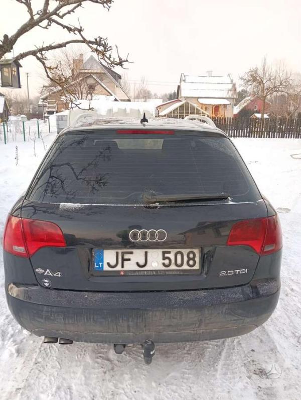 Melns Audi A4 2006 Klaipėda, ar dzinēja tilpumu 2.00 L un nobraukumu 372 tūkst. km par 1000 €, foto 2 vietnē AUTOMOTO.COM.LV