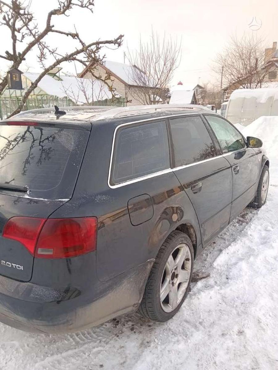 Melns Audi A4 2006 Klaipėda, ar dzinēja tilpumu 2.00 L un nobraukumu 372 tūkst. km par 1000 €, foto 3 vietnē AUTOMOTO.COM.LV