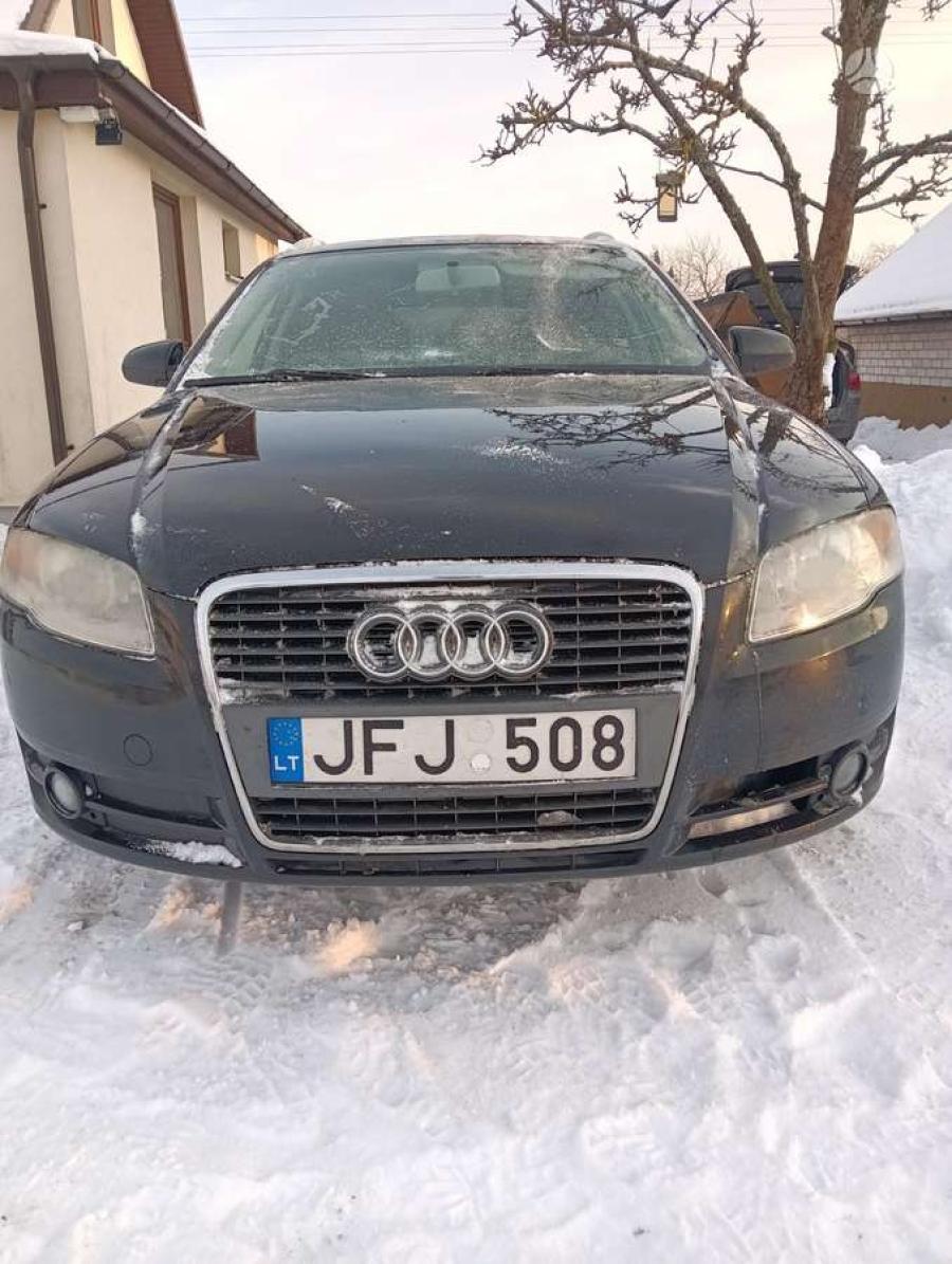 Melns Audi A4 2006 Klaipėda, ar dzinēja tilpumu 2.00 L un nobraukumu 372 tūkst. km par 1000 €, foto 5 vietnē AUTOMOTO.COM.LV