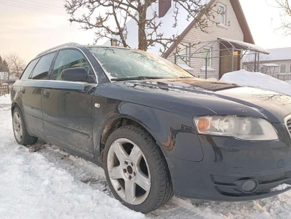 Melns Audi A4 2006 Klaipėda, ar dzinēja tilpumu 2.00 L un nobraukumu 372 tūkst. km par 1000 €, foto 7 vietnē AUTOMOTO.COM.LV