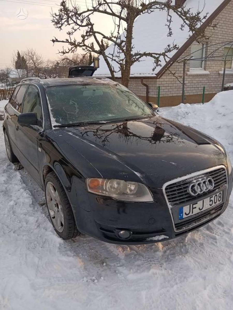 Melns Audi A4 2006 Klaipėda, ar dzinēja tilpumu 2.00 L un nobraukumu 372 tūkst. km par 1000 €, foto 8 vietnē AUTOMOTO.COM.LV