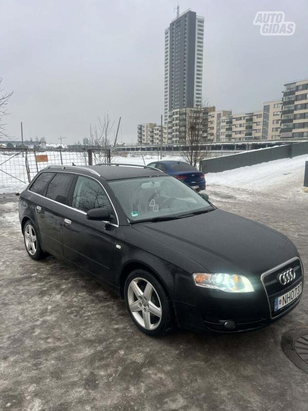 Black Audi A4 2006 in Klaipeda, with an engine capacity of 2.00 L and mileage of 287 thousand km for 2650 €, photo 1 on AUTOMOTO.COM.LV