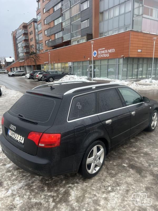 Black Audi A4 2006 in Klaipeda, with an engine capacity of 2.00 L and mileage of 287 thousand km for 2650 €, photo 2 on AUTOMOTO.COM.LV