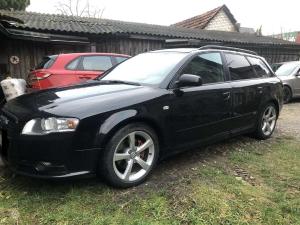 Black Audi A4 2006 in Kaunas, with an engine capacity of 1.99 L and mileage of 440 thousand km for 2400 €, photo  on AUTOMOTO.COM.LV
