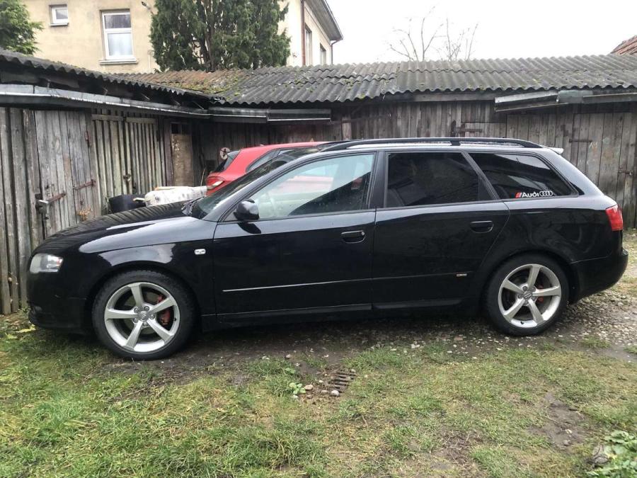 Melns Audi A4 2006 Kauņa, ar dzinēja tilpumu 1.99 L un nobraukumu 440 tūkst. km par 2400 €, foto 2 vietnē AUTOMOTO.COM.LV