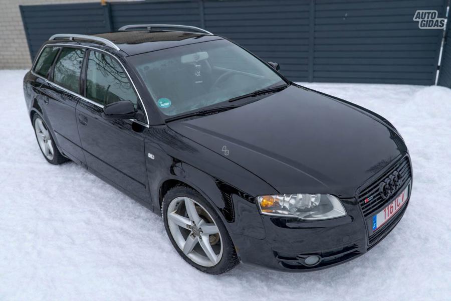 Черный Ауди А4 2006 в Каунас, объемом двигателя 2.00 л и пробегом 283 тыс. км за 3450 €, фото 16 на AUTOMOTO.COM.LV