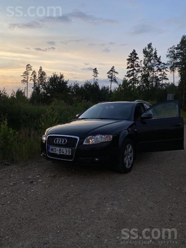 Melns Audi A4 2006 Rīga, ar dzinēja tilpumu 2.00 L un nobraukumu 373 tūkst. km par 1400 €, foto 1 vietnē AUTOMOTO.COM.LV