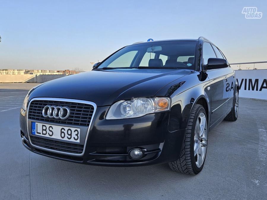 Melns Audi A4 2006 Viļņa, ar dzinēja tilpumu 1.90 L un nobraukumu 345 tūkst. km par 2800 €, foto 2 vietnē AUTOMOTO.COM.LV