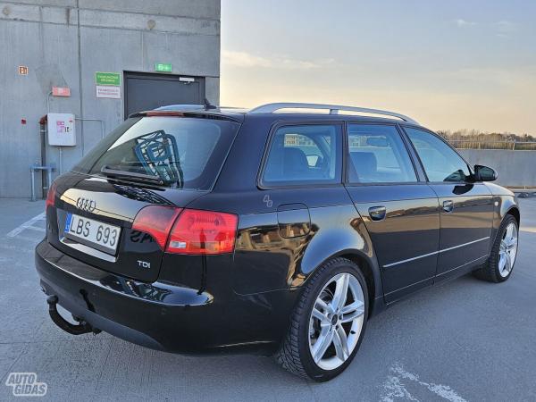 Black Audi A4 2006 in Vilnius, with an engine capacity of 1.90 L and mileage of 345 thousand km for 2800 €, photo 3 on AUTOMOTO.COM.LV