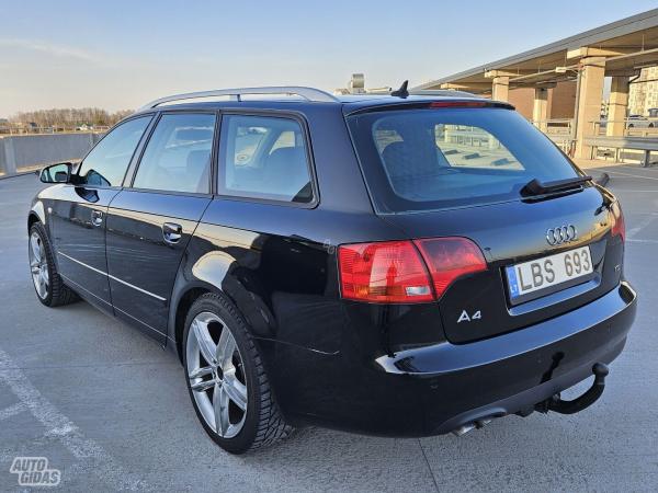 Black Audi A4 2006 in Vilnius, with an engine capacity of 1.90 L and mileage of 345 thousand km for 2800 €, photo 4 on AUTOMOTO.COM.LV