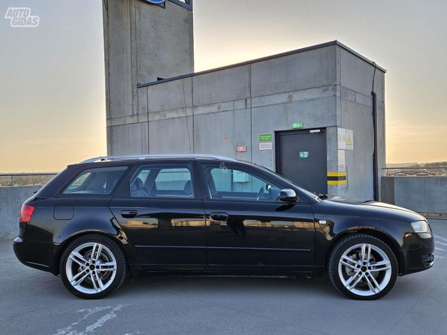 Melns Audi A4 2006 Viļņa, ar dzinēja tilpumu 1.90 L un nobraukumu 345 tūkst. km par 2800 €, foto 5 vietnē AUTOMOTO.COM.LV