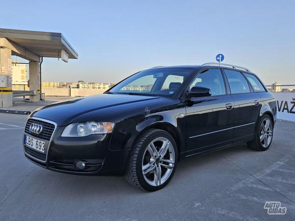 Black Audi A4 2006 in Vilnius, with an engine capacity of 1.90 L and mileage of 345 thousand km for 2800 €, photo 6 on AUTOMOTO.COM.LV
