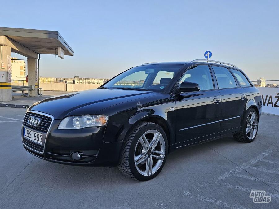 Melns Audi A4 2006 Viļņa, ar dzinēja tilpumu 1.90 L un nobraukumu 345 tūkst. km par 2800 €, foto 6 vietnē AUTOMOTO.COM.LV
