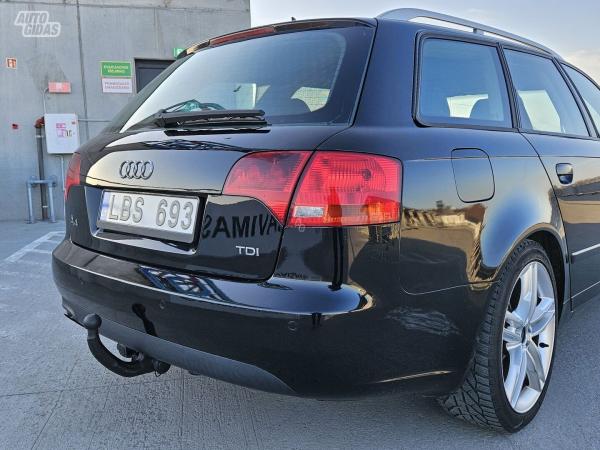 Black Audi A4 2006 in Vilnius, with an engine capacity of 1.90 L and mileage of 345 thousand km for 2800 €, photo 7 on AUTOMOTO.COM.LV
