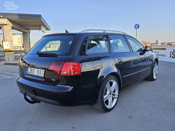 Black Audi A4 2006 in Vilnius, with an engine capacity of 1.90 L and mileage of 345 thousand km for 2800 €, photo 9 on AUTOMOTO.COM.LV