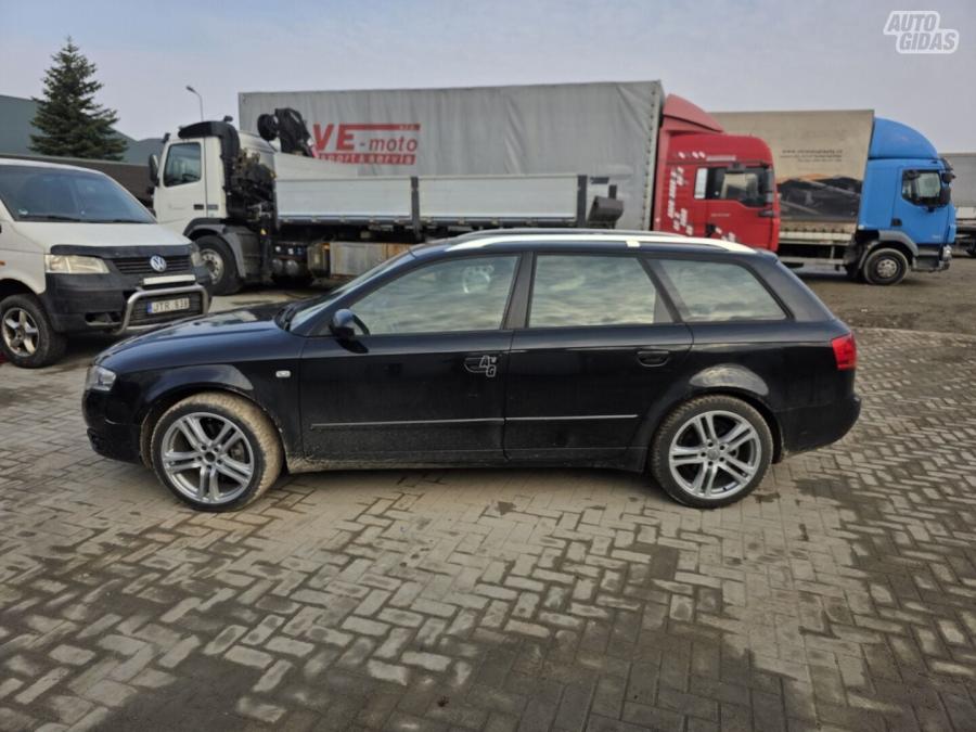 Black Audi A4 2006 in Vilnius, with an engine capacity of 2.50 L and mileage of 245 thousand km for 1650 €, photo 7 on AUTOMOTO.COM.LV