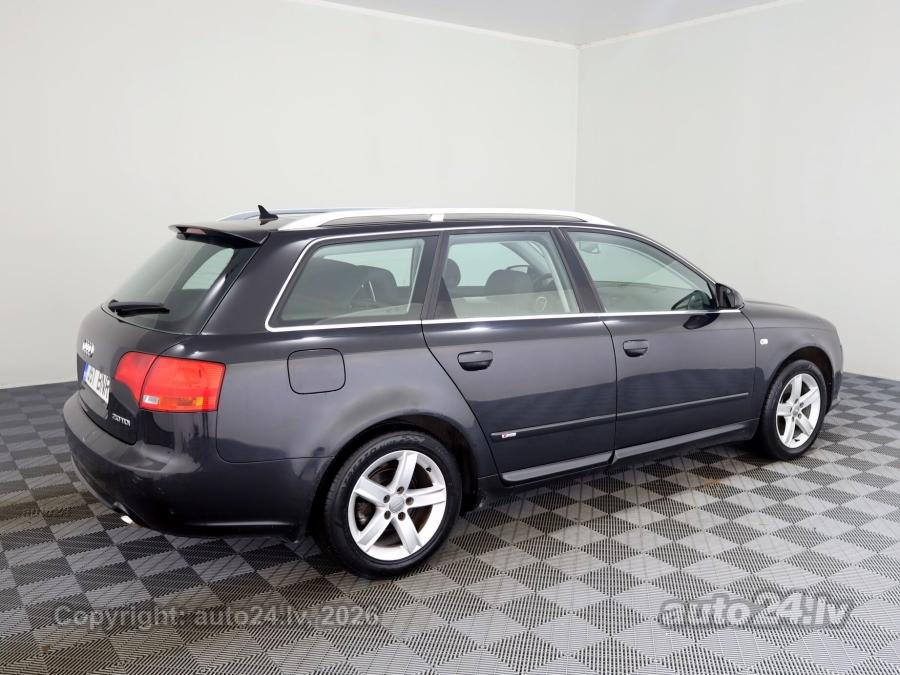 Black Audi A4 2006 in Tallinn, with an engine capacity of 2.00 L and mileage of 289 thousand km for 2199 €, photo 4 on AUTOMOTO.COM.LV