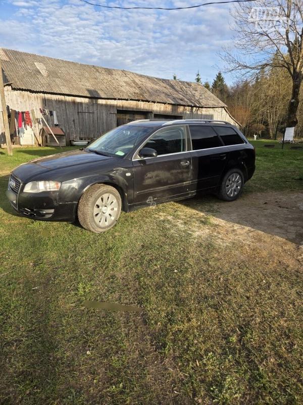 Black Audi A4 2006 in Plunge, with an engine capacity of 1.90 L and mileage of 322 thousand km for 2000 €, photo 4 on AUTOMOTO.COM.LV