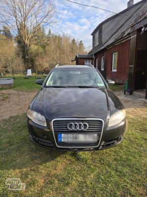 Black Audi A4 2006 in Plunge, with an engine capacity of 1.90 L and mileage of 322 thousand km for 2000 €, photo  on AUTOMOTO.COM.LV