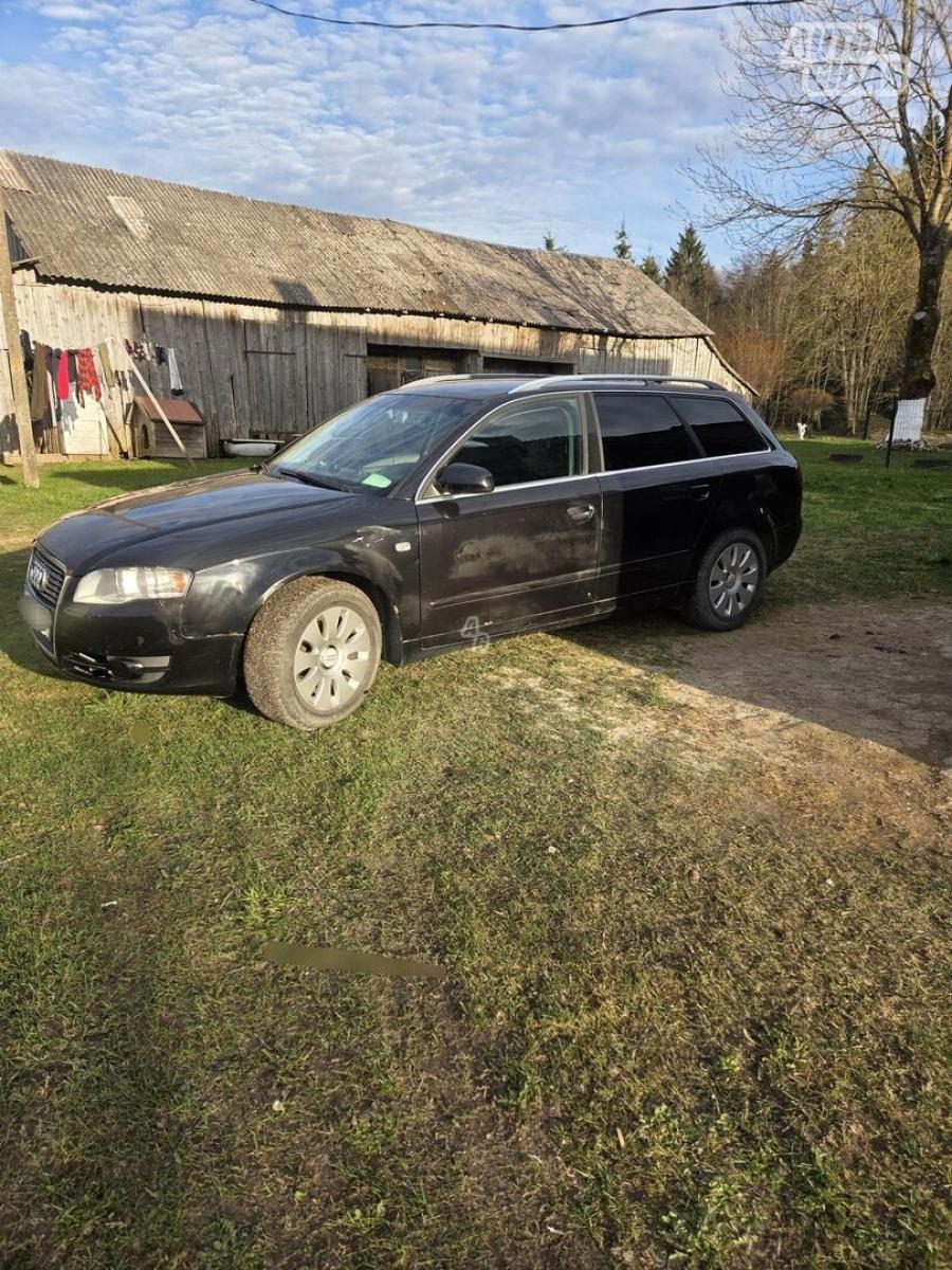 Black Audi A4 2006 in Plunge, with an engine capacity of 1.90 L and mileage of 322 thousand km for 2000 €, photo 5 on AUTOMOTO.COM.LV