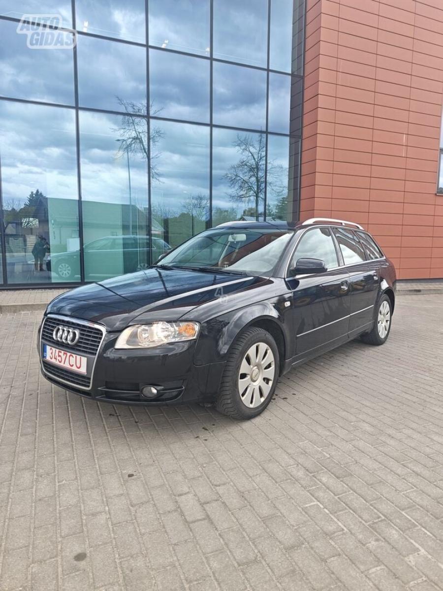 Black Audi A4 2006 in Utena, with an engine capacity of 2.00 L and mileage of 264 thousand km for 2600 €, photo 3 on AUTOMOTO.COM.LV