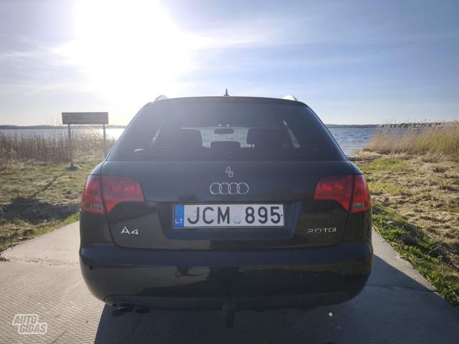 Melns Audi A4 2006 Telšiai, ar dzinēja tilpumu 2.00 L un nobraukumu 360 tūkst. km par 2650 €, foto 6 vietnē AUTOMOTO.COM.LV