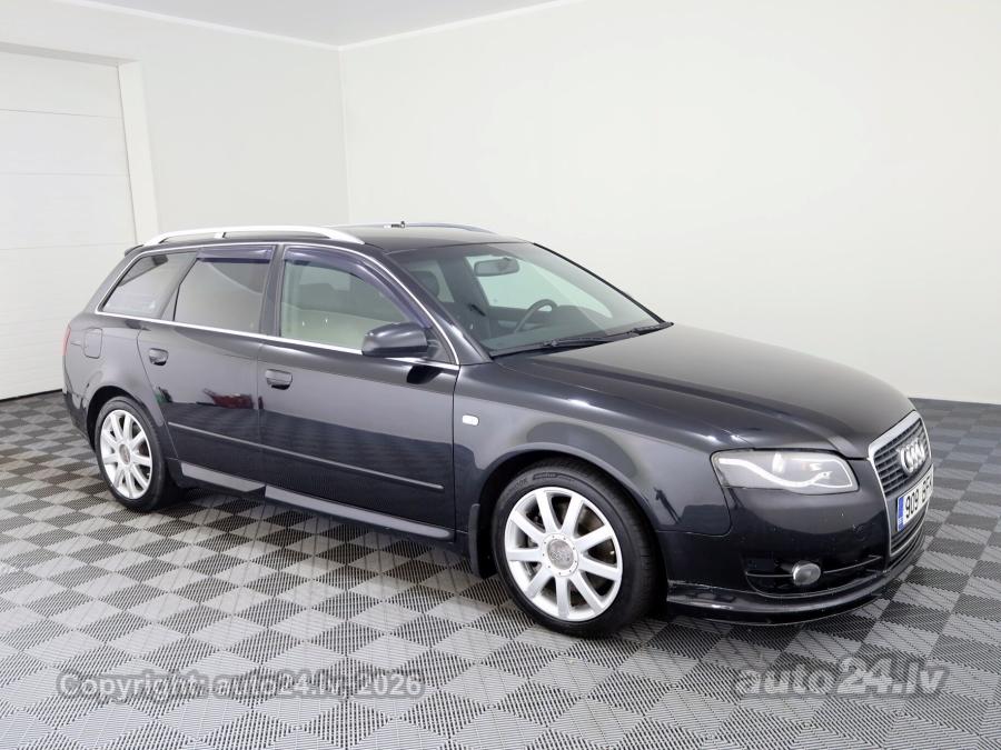 Black Audi A4 2006 in Tallinn, with an engine capacity of 3.00 L and mileage of 419 thousand km for 2799 €, photo 1 on AUTOMOTO.COM.LV