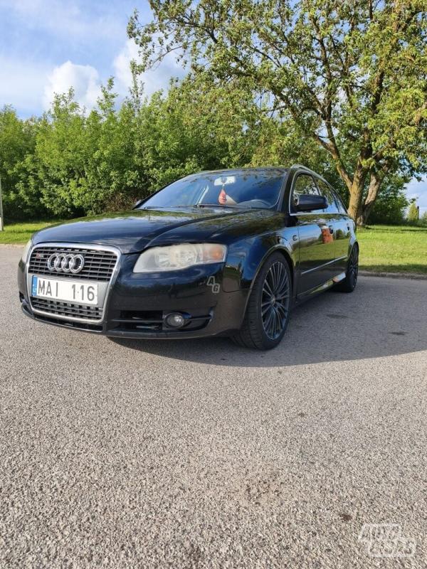 Melns Audi A4 2006 Utena, ar dzinēja tilpumu 2.00 L un nobraukumu 420 tūkst. km par 2500 €, foto 1 vietnē AUTOMOTO.COM.LV