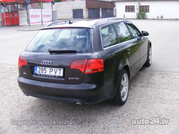 Melns Audi A4 2006 Valga, ar dzinēja tilpumu 2.00 L un nobraukumu 327 tūkst. km par 2600 €, foto 4 vietnē AUTOMOTO.COM.LV